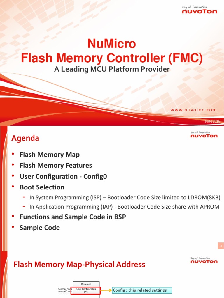 05 Nutiny-Nuc029 FMC | PDF | Booting | Flash Memory