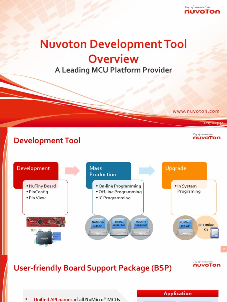 03 NuTool Introduction | PDF | Computer Programming | Flash Memory