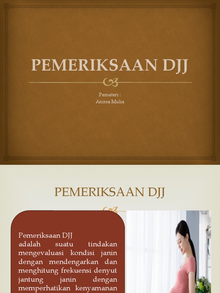 Pemeriksaan DJJ | PDF | Kesehatan Holistik