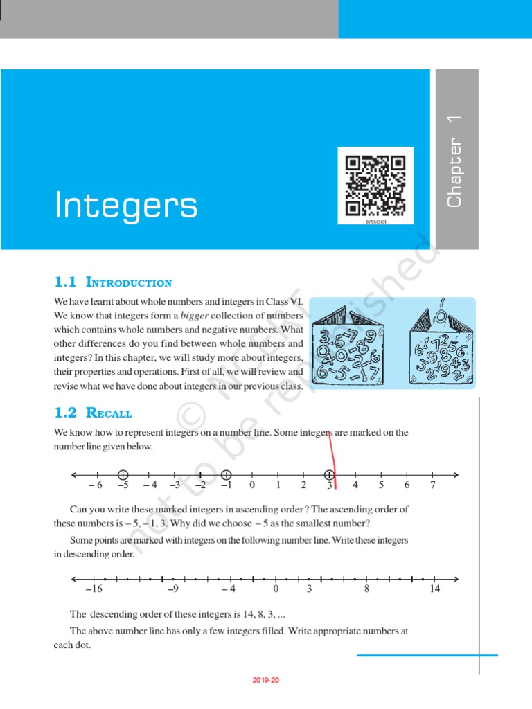 Understanding Integers: Properties and Operations | PDF | Business