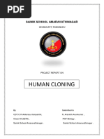 Biology Investigatory Project - Human Cloning | PDF | Cloning ...
