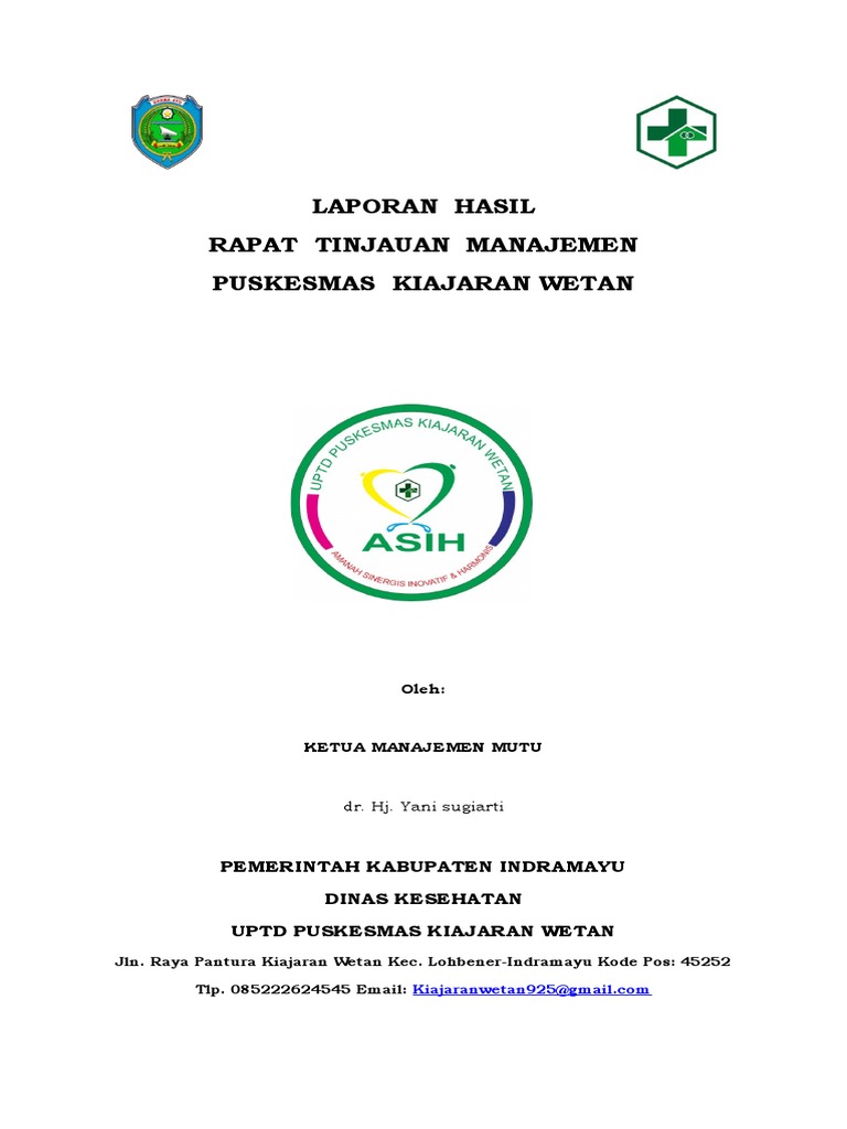 Laporan RTM 2022 PKM KJN WTN | PDF