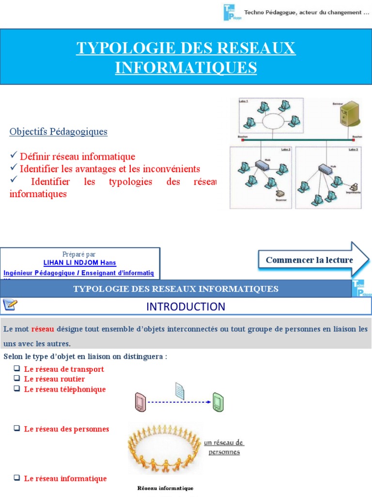 Dokumen - Tips Typologie Des Reseaux Informatiques | PDF | Réseau informatique | Informatique