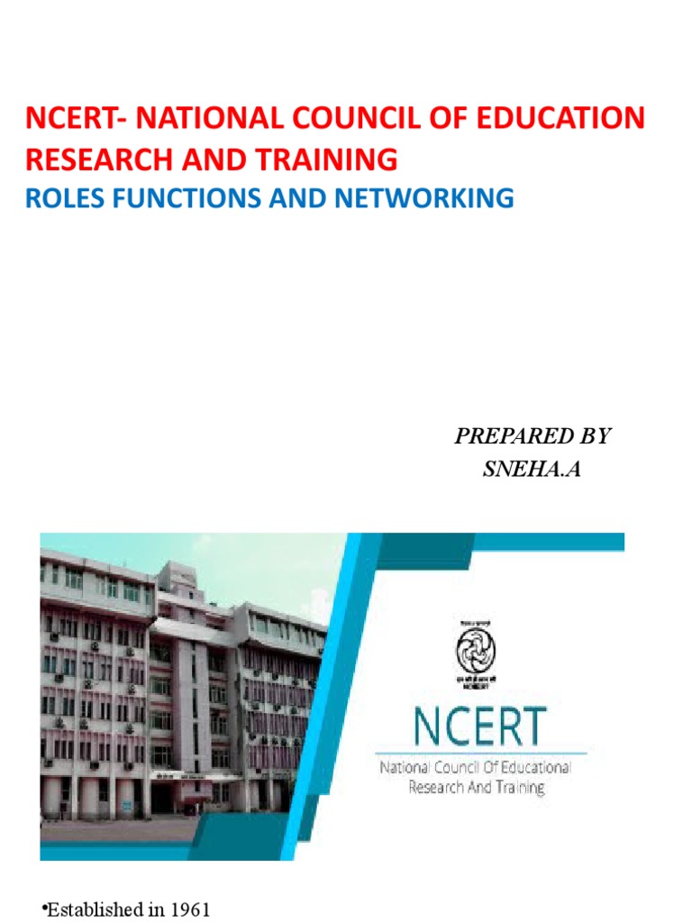 NCERT Roles, Functions, and Networking | PDF | Educational Technology | Behavior Modification
