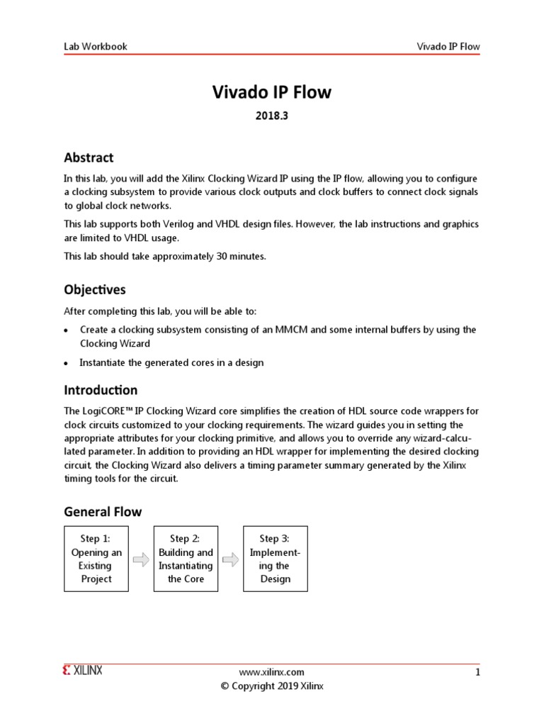06 Vivado IP Flow | PDF | Technology & Engineering