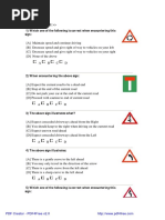 Road Signs One k53 Learners Licence Test Website | PDF | Traffic ...