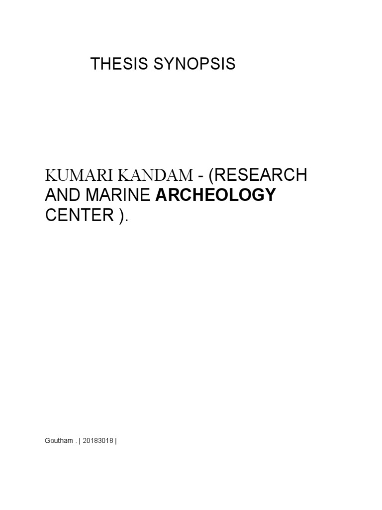 Goutham - A Floating Research Center | PDF | Science