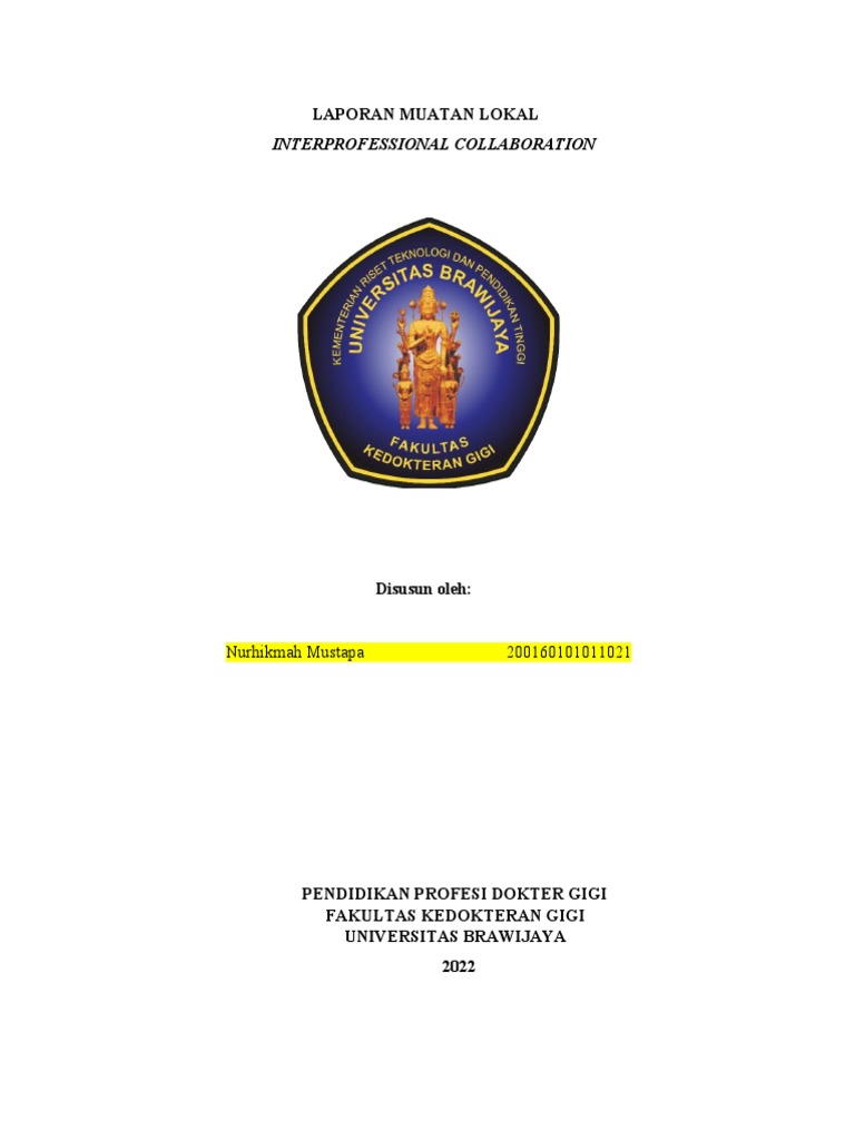 Laporan Logbook Muatan Lokal - Isi Nama Masing Masing | PDF