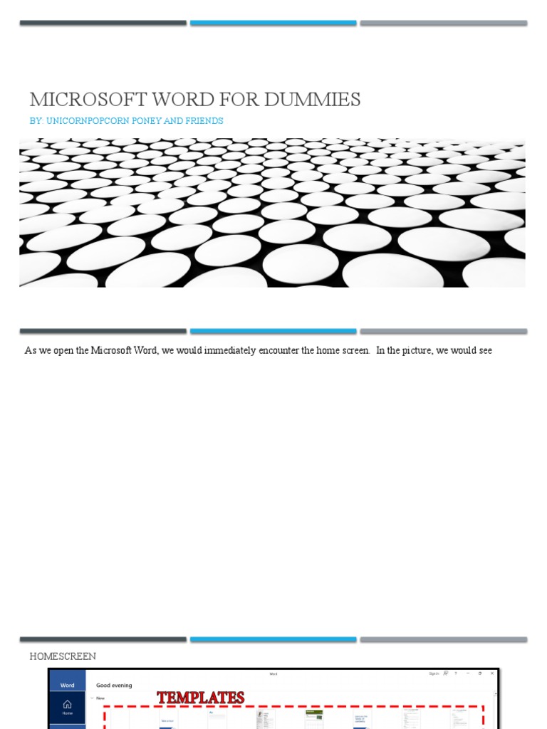 Microsoft Word For Dummies | PDF | Games & Activities | Social Science