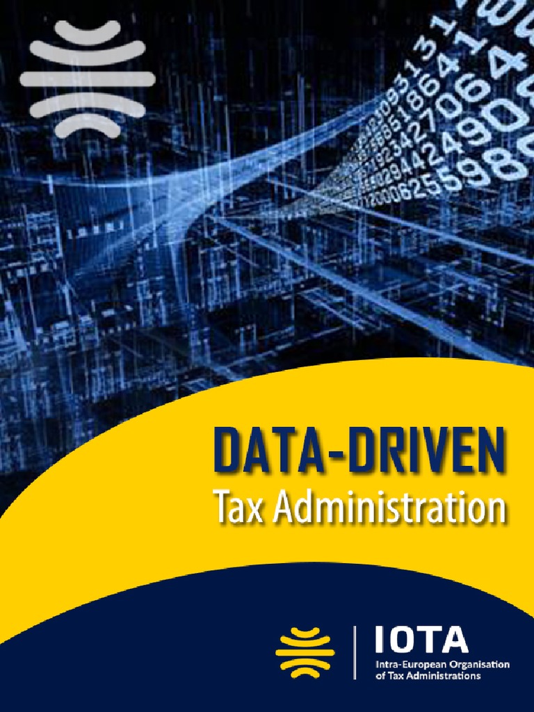 IOTA Data Driven Tax Administration 2016 | PDF | Analytics | Taxes