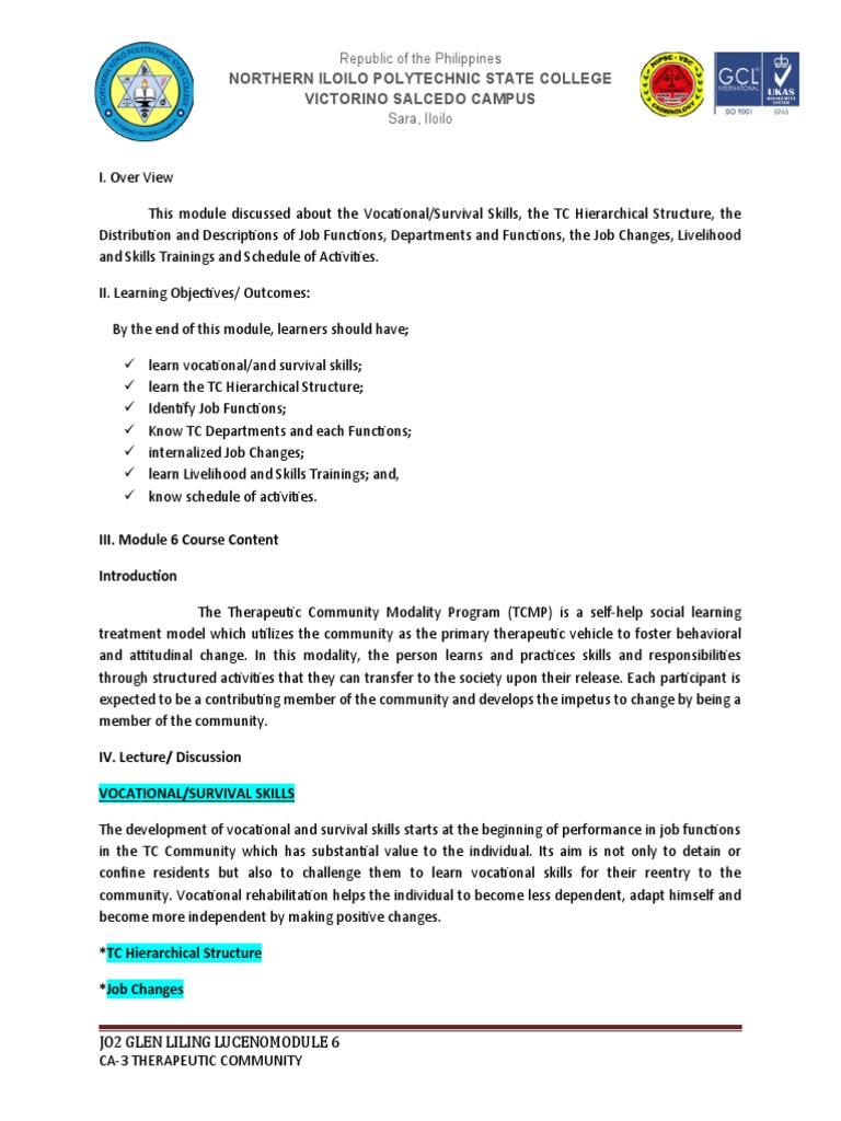CA 3 Module 6 | PDF | Attitude (Psychology) | Prison