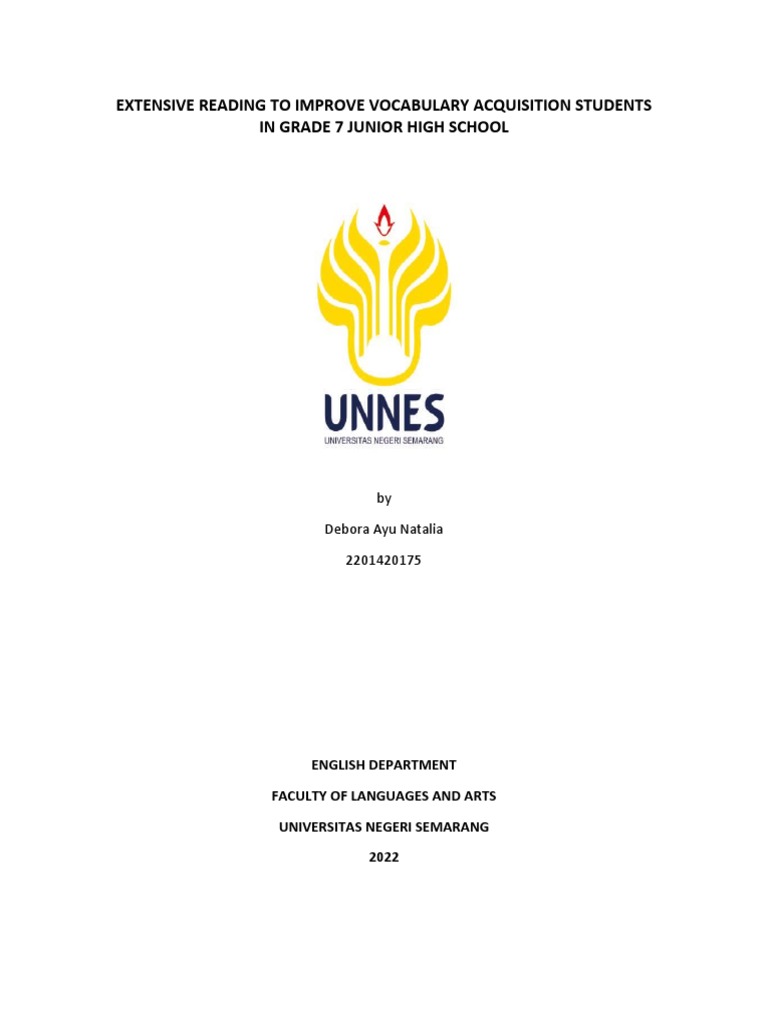 Al Draft of Complete Proposal Debora Ayu Natalia 2201420175 | PDF | Vocabulary | Language ...