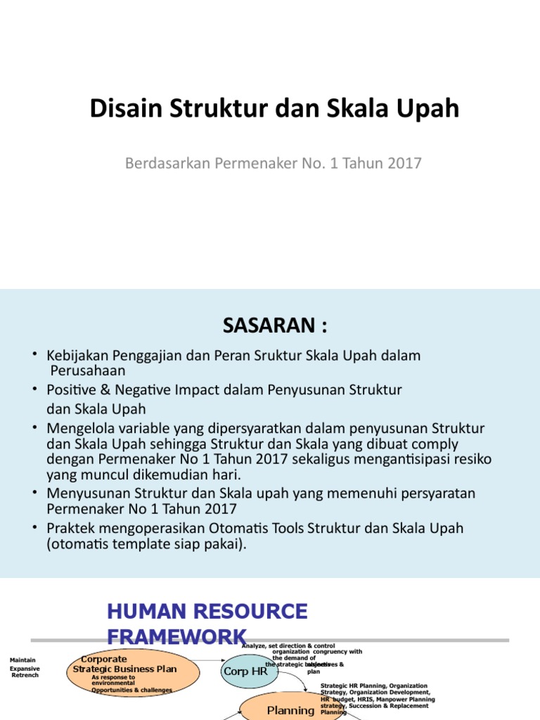 Struktur Dan Skala Upah - 2017 | PDF