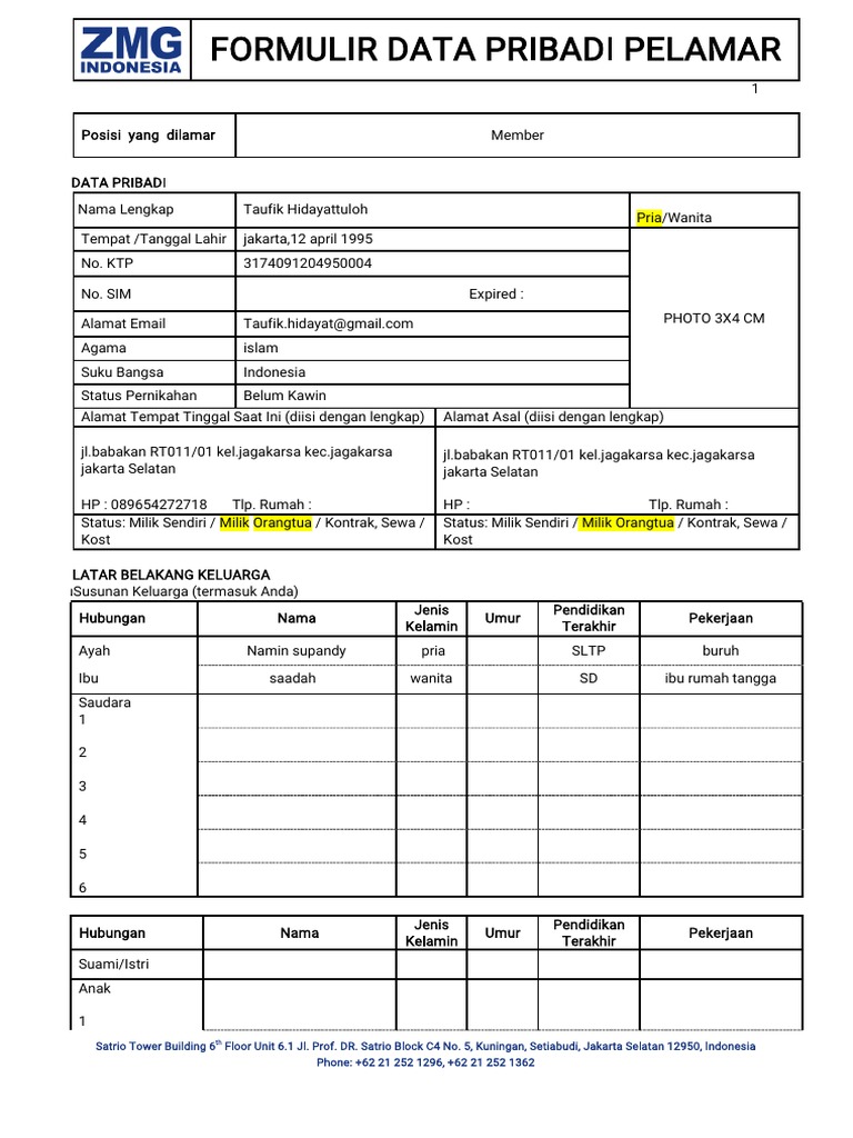 Contoh List | PDF