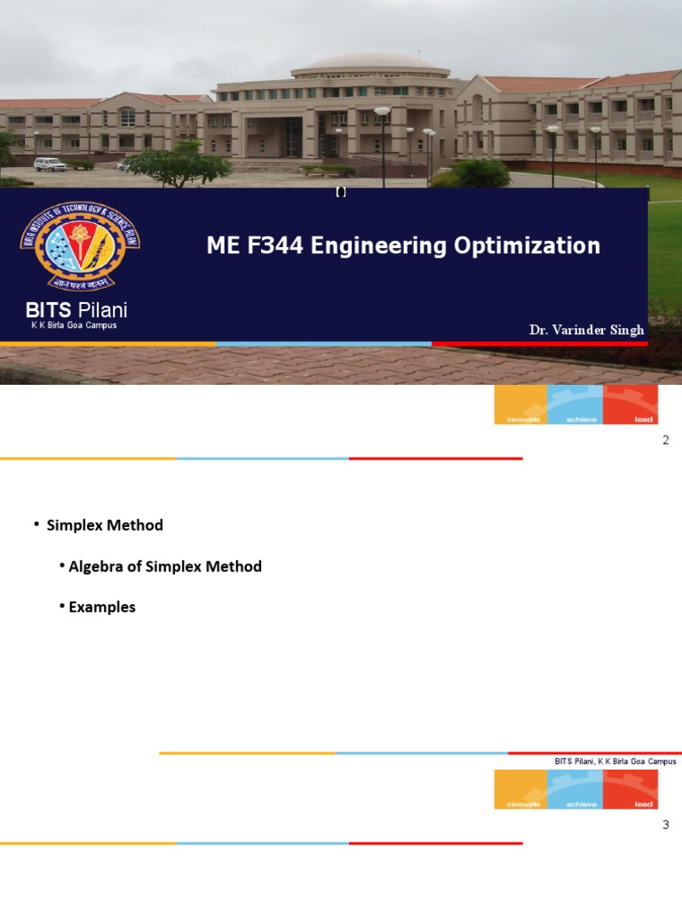 3 Simplex Procedure | PDF | Mathematical Optimization | Linear Programming
