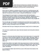 Grade 7 Values Education: Quarter 1 Lessons | PDF | Lesson Plan | Gratitude