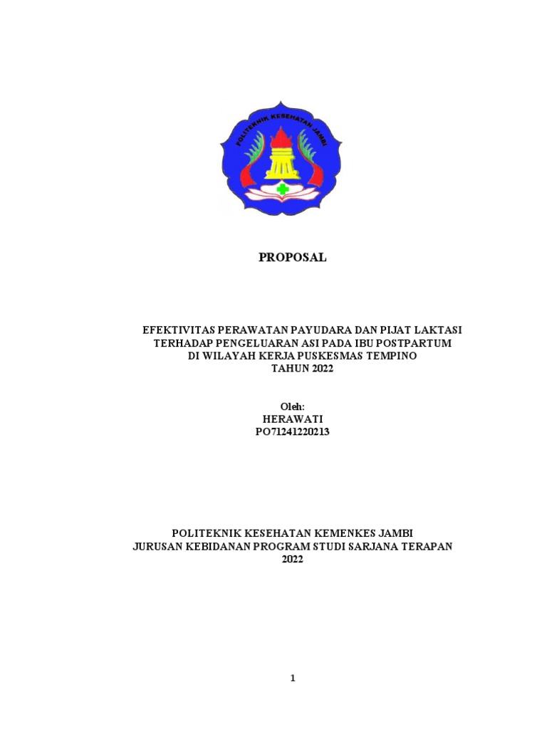 KONSUL PROPOSAL Kak Hera | PDF