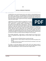 Legal Opinion Structure Format Example | PDF