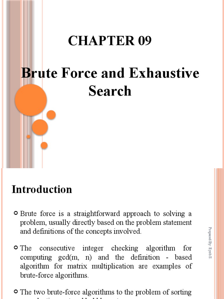 Chapter - 09 (Brute-Force) | PDF | Convex Set | Combinatorics