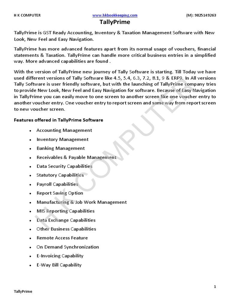 TallyPrime for Accountants | PDF | Debits And Credits | Financial Services
