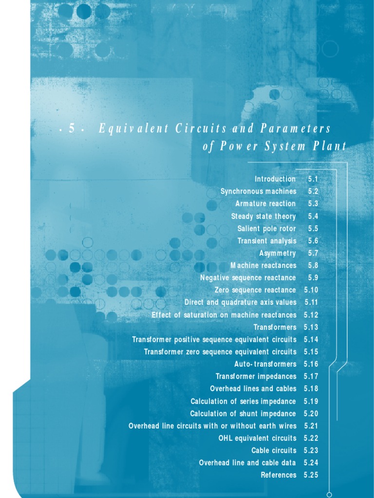 Eq CKT Power System Plant | PDF | Physical Quantities | Electricity