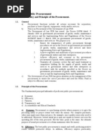 ISO Procurement Policy and Procedures: Table of Content | PDF ...