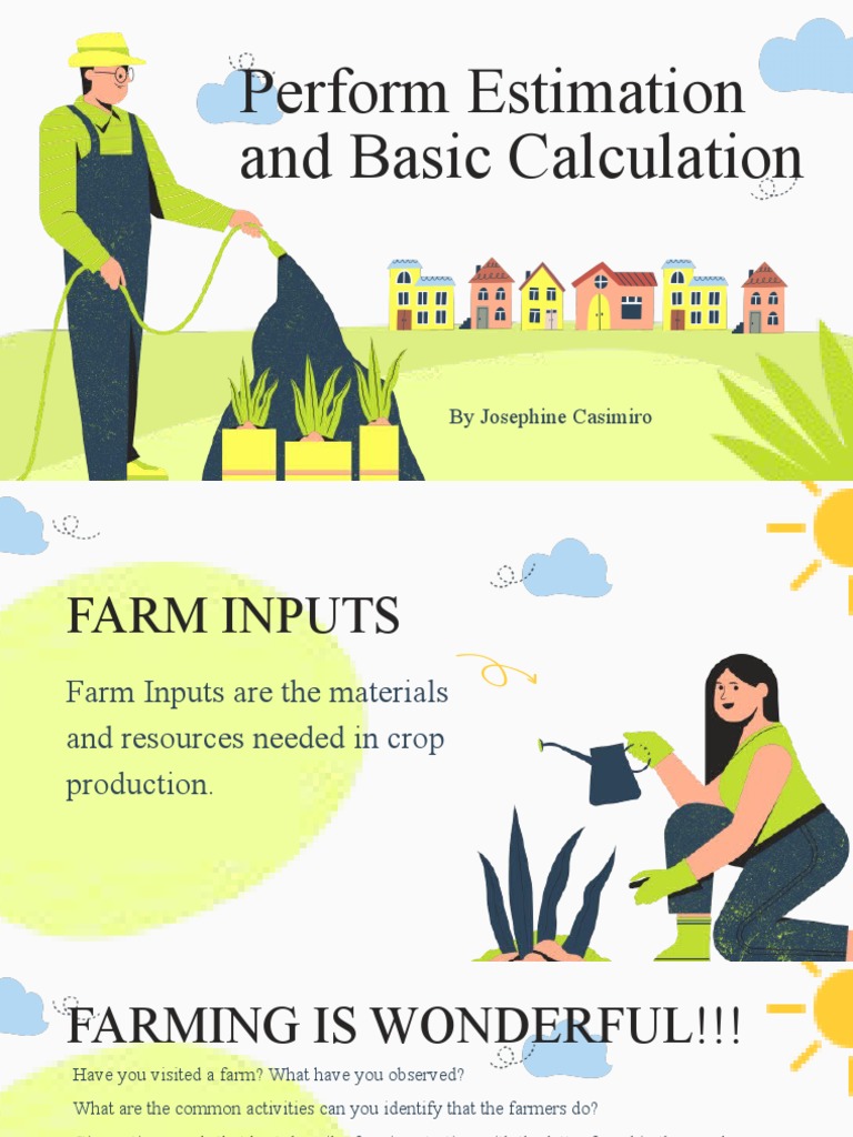 Module 2 Farm Inputs | PDF | Technology & Engineering