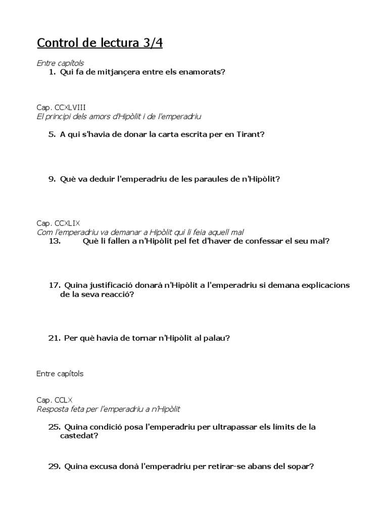 Control de Lectura 3 | PDF