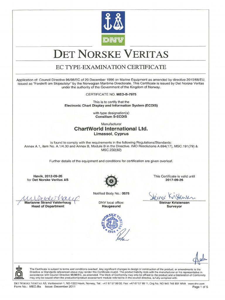 MED-B-7975 Consilium S-ECDIS | PDF