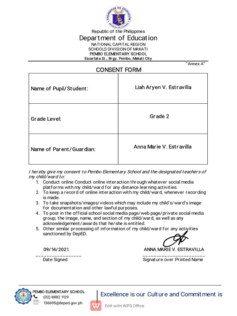 Consent Form Confidentiality Form | PDF