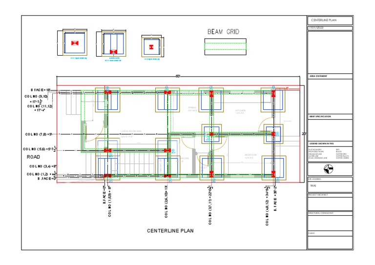 Centerline Plan for Residential Building | PDF | Culture Of Queensland ...