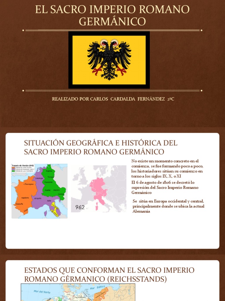 El Sacro Imperio Romano Germánico | PDF