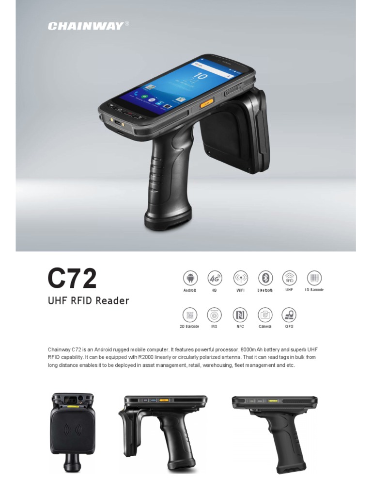 C72 Datasheet (Malaysia) | PDF | Barcode | Radio Frequency Identification