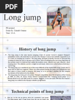 Long Jump - P.E | PDF | Physical Exercise | Sports