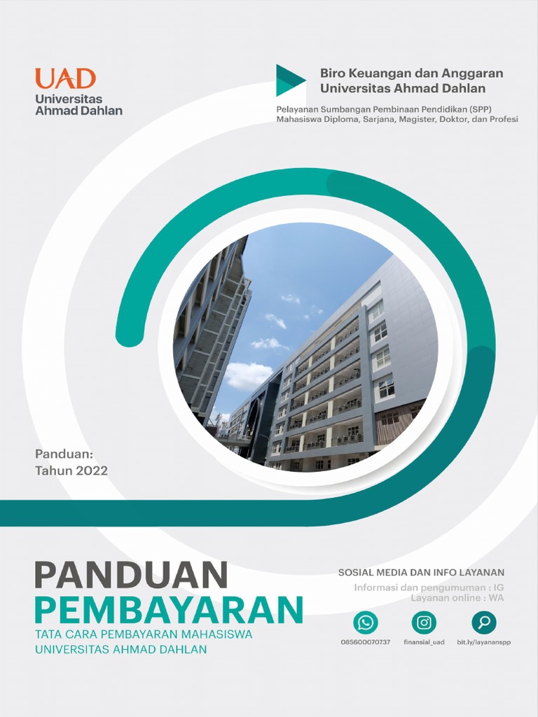 Panduan Pembayaran Biaya Pendidikan UAD | PDF | Pengelolaan Keuangan & Uang