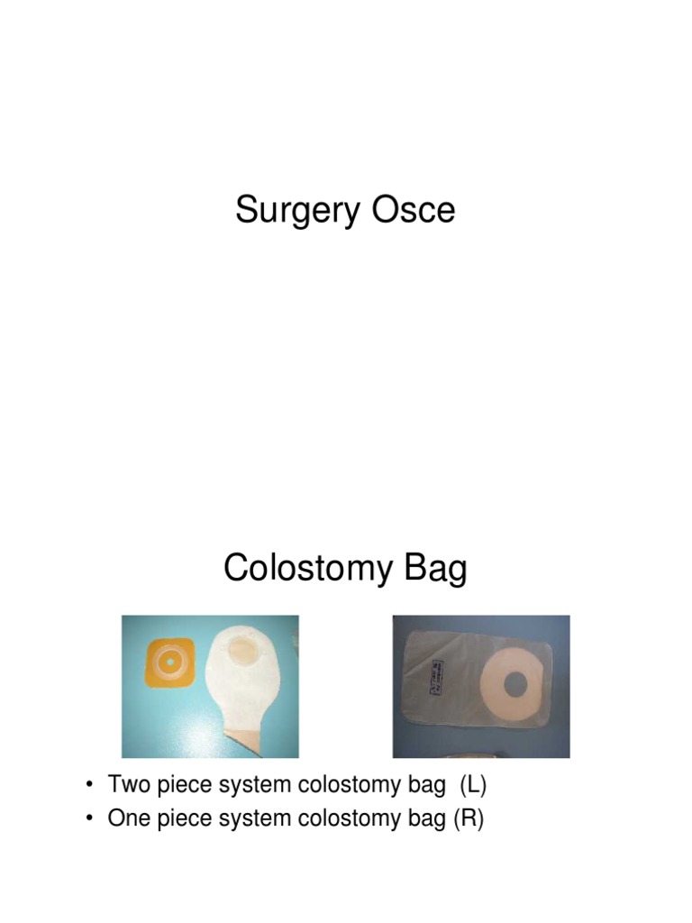 Surgery Osce | PDF | Surgical Suture | Esophagus