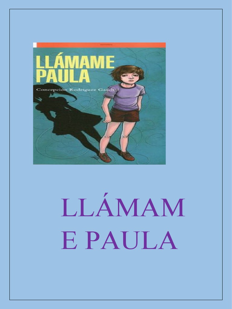 Caratula Llamame Paula | PDF