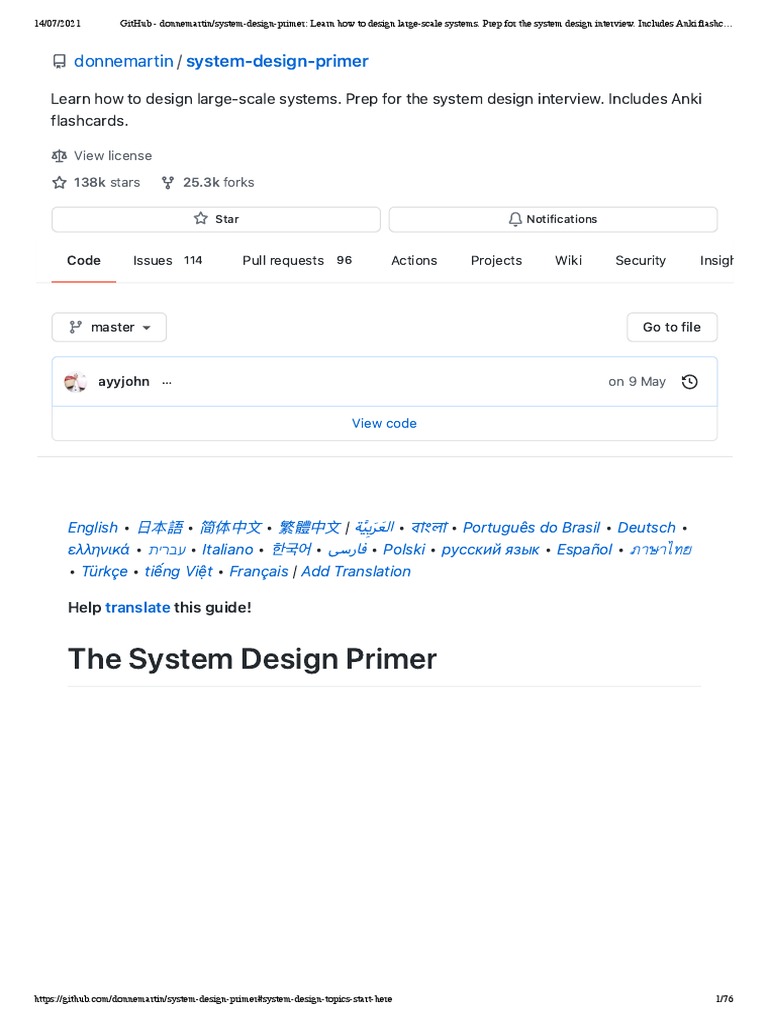 System Design Primer | PDF | Load Balancing (Computing) | Domain Name ... System Design Primer | PDF | Load Balancing (Computing) | Domain Name ...