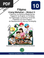 Filipino 10 - Q3 - Modyul 3 - Ver1 | PDF