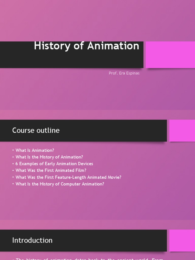 Introduction To Animation | PDF | Animation | Computer Graphics