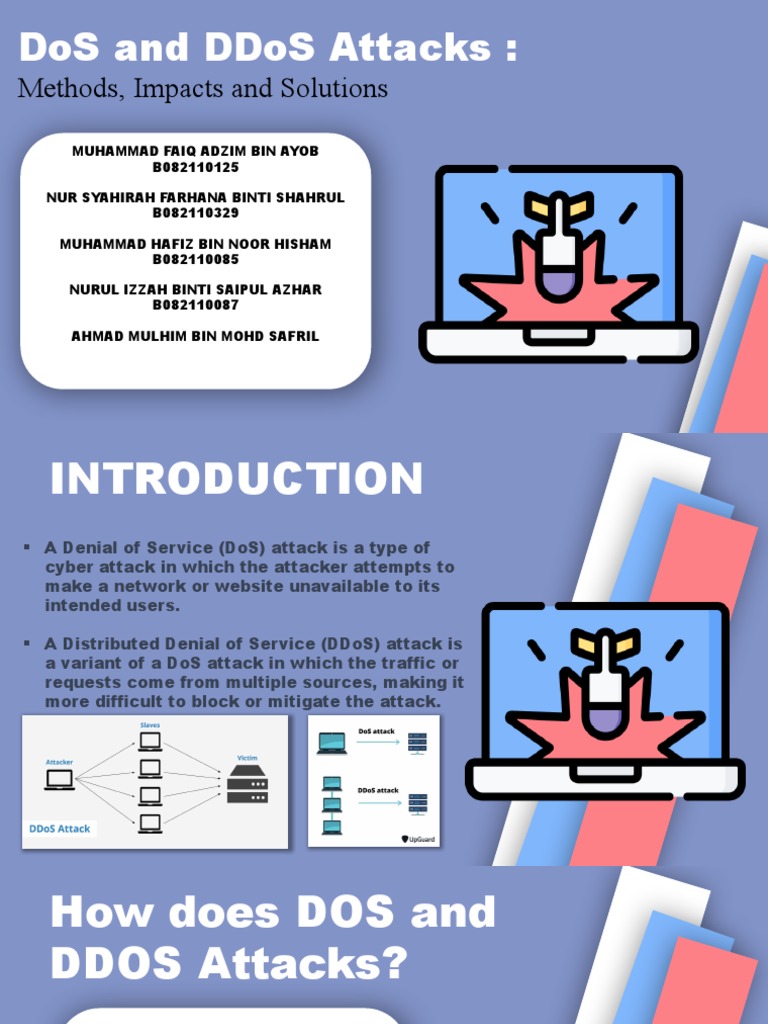 DDOS | PDF | Denial Of Service Attack | Information Technology