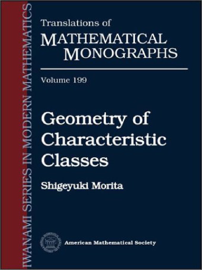 Geometry of Characteristic Classes (Translations of Mathematical Monographs) (Shigeyuki Morita ...
