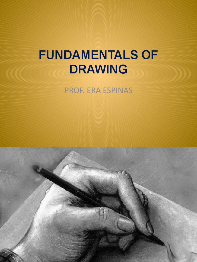01 Drawing Fundamentals | PDF | Drawing | Pencil