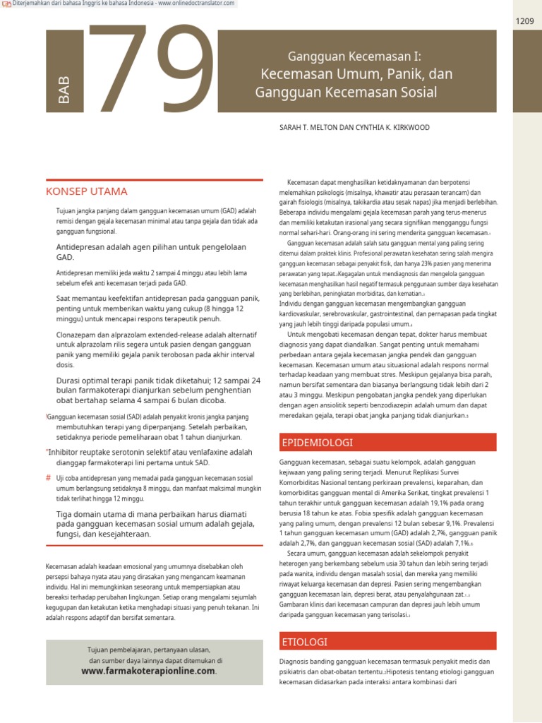 DIPIRO 8th - GAD - En.id | PDF