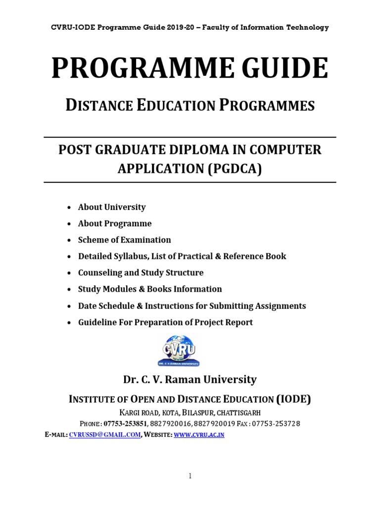 Pgdca PG Final | PDF | World Wide Web | Internet & Web
