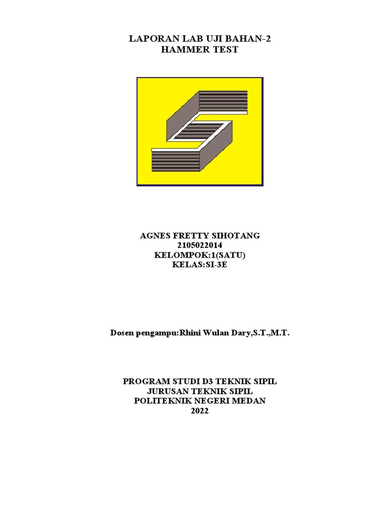Pengujian Hammer Test Beton | PDF | Metode & Bahan Ajar