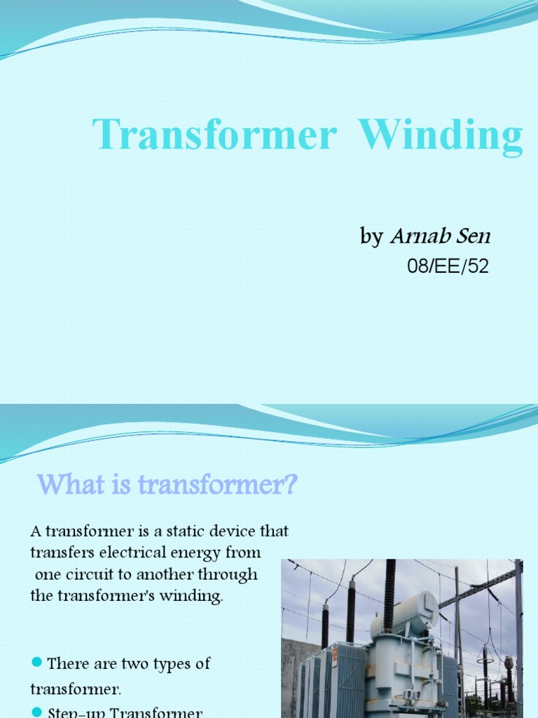 Transformer Winding | PDF | Transformer | Electrical Conductor