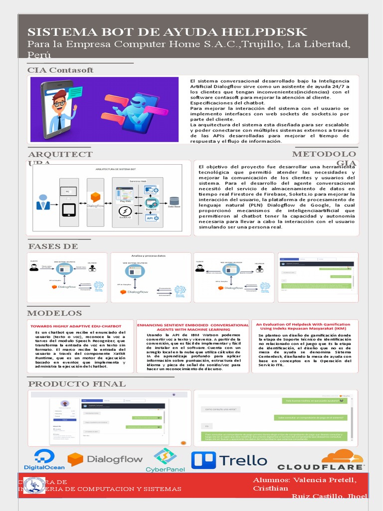 Poster - Sistema de Reconocimiento Facial | Descargar gratis PDF | Usuario (informática ...