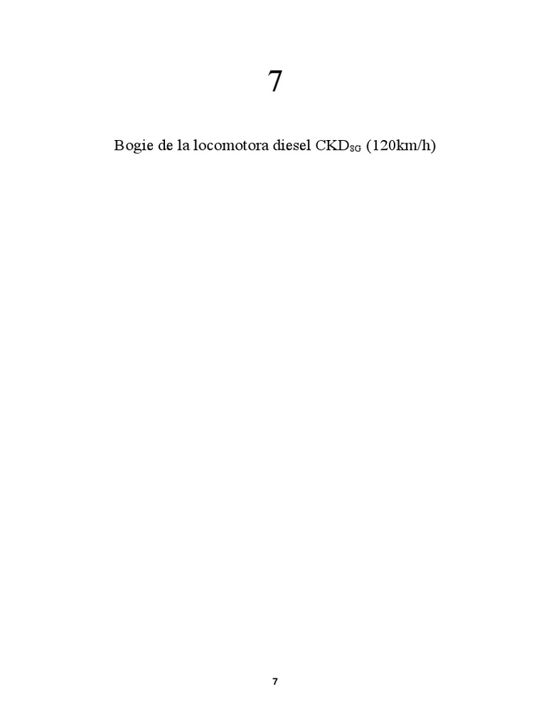 Capitulo 7 Bogie 120 KMH | PDF | Eje | Rodamiento (Mecánico)