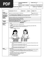 Detailed Lesson Plan in Mathematics 3 | PDF | Multiplication | Teaching ...
